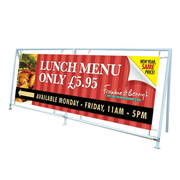 Heavy Duty Banner Frame | Rondar Signs Ltd
